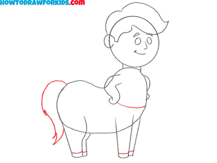 How to Draw a Centaur - Easy Drawing Tutorial For Kids