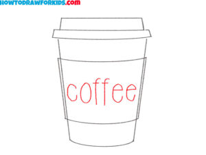 How to Draw a Cup of Coffee - Easy Drawing Tutorial For Kids