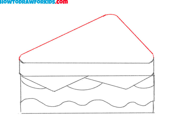 How to Draw a Sandwich - Easy Drawing Tutorial For Kids