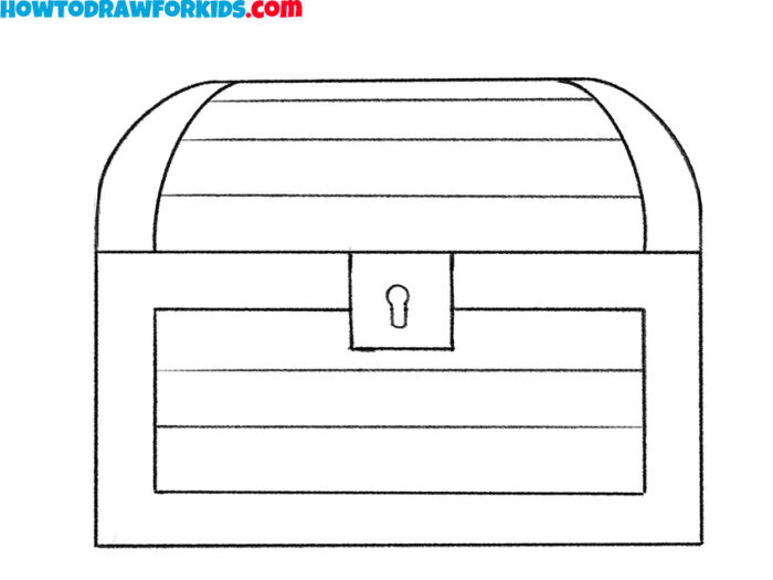 How to Draw a Chest - Easy Drawing Tutorial For Kids