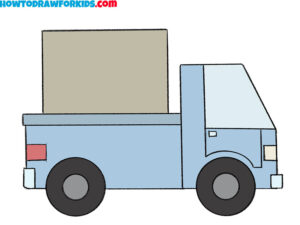 How to Draw a Delivery Truck - Easy Drawing Tutorial For Kids