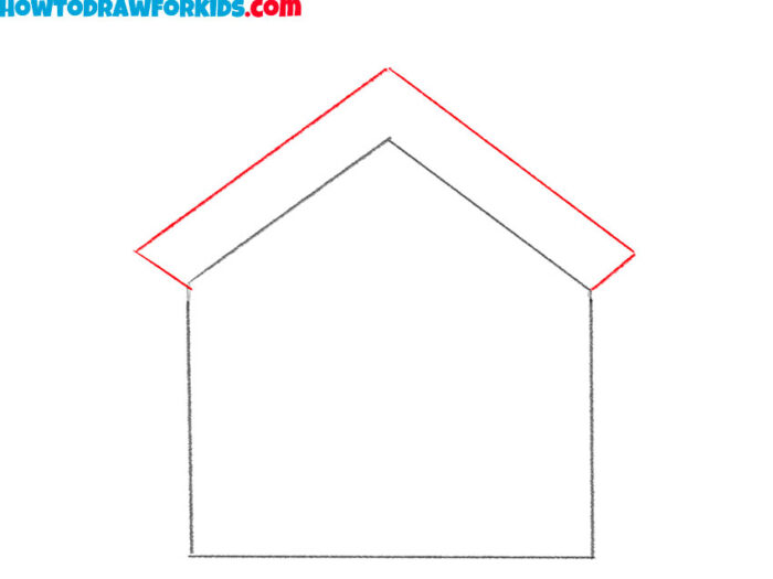 How to Draw a House - Easy Drawing Tutorial For Kids