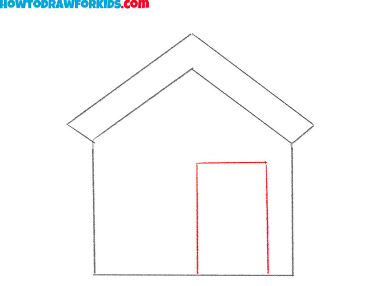 How to Draw a House - Easy Drawing Tutorial For Kids