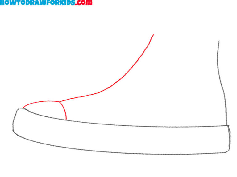 How to Draw a Shoe - Easy Drawing Tutorial For Kids