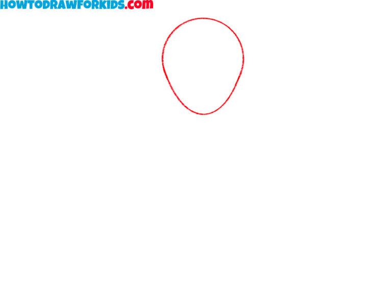 How to Draw an Alien - Easy Drawing Tutorial For Kids