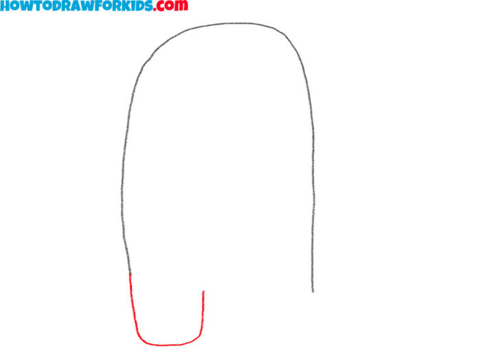 How to Draw an Among Us Character - Easy Tutorial For Kids