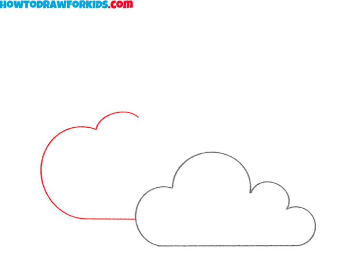 How to Draw Clouds - Easy Drawing Tutorial For Kids