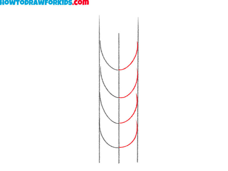 How to Draw Wheat - Easy Drawing Tutorial For Kids