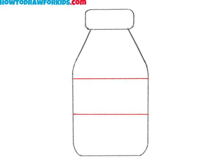 How to Draw Milk - Easy Drawing Tutorial For Kids