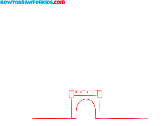 How to Draw the Disney Castle - Easy Drawing Tutorial For Kids