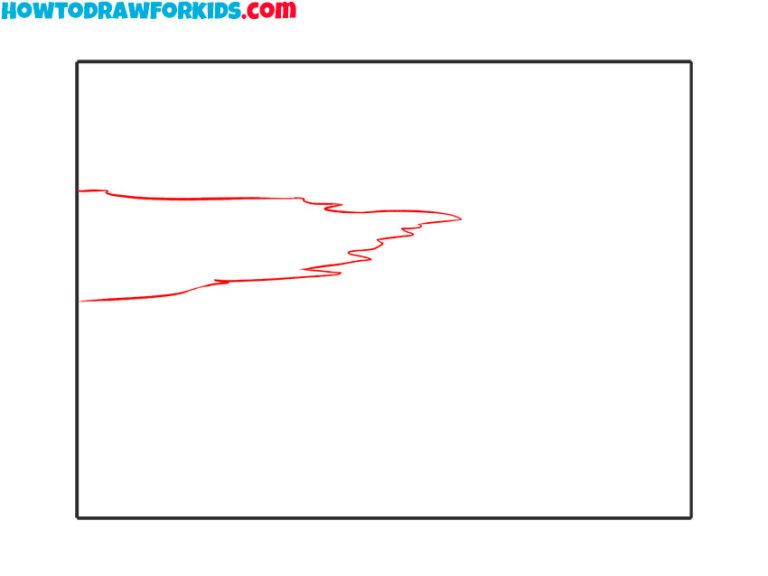 How to Draw a Cliff - Easy Drawing Tutorial For Kids