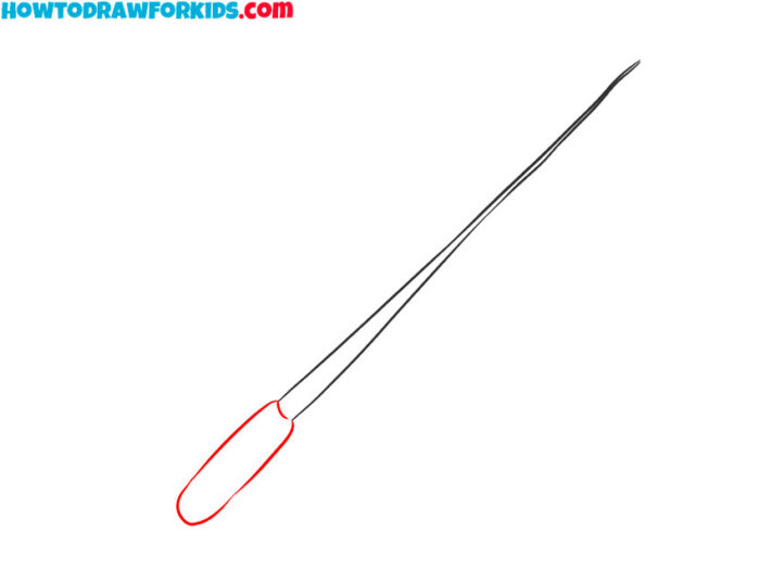 How to Draw a Fishing Pole - Easy Drawing Tutorial For Kids