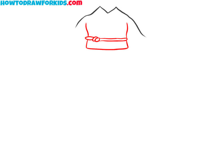 How to Draw a Kimono - Easy Drawing Tutorial For Kids