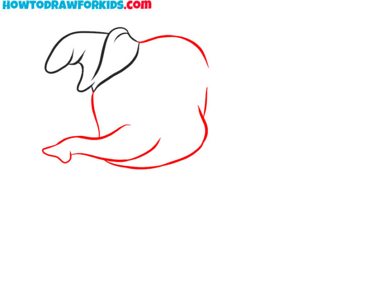 How to Draw Dumbo - Easy Drawing Tutorial For Kids