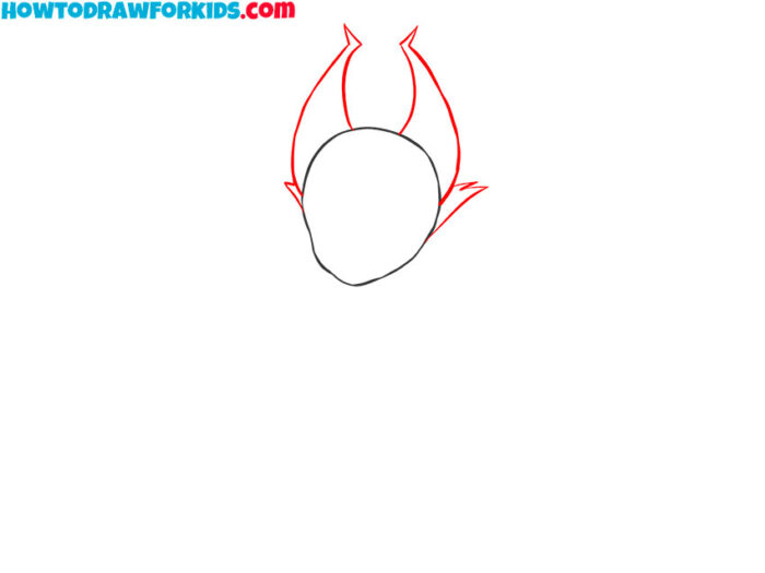 How to Draw Maleficent - Easy Drawing Tutorial For Kids