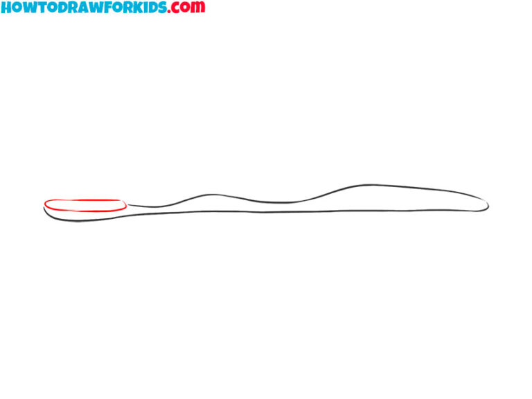 How to Draw a Toothbrush - Easy Drawing Tutorial For Kids