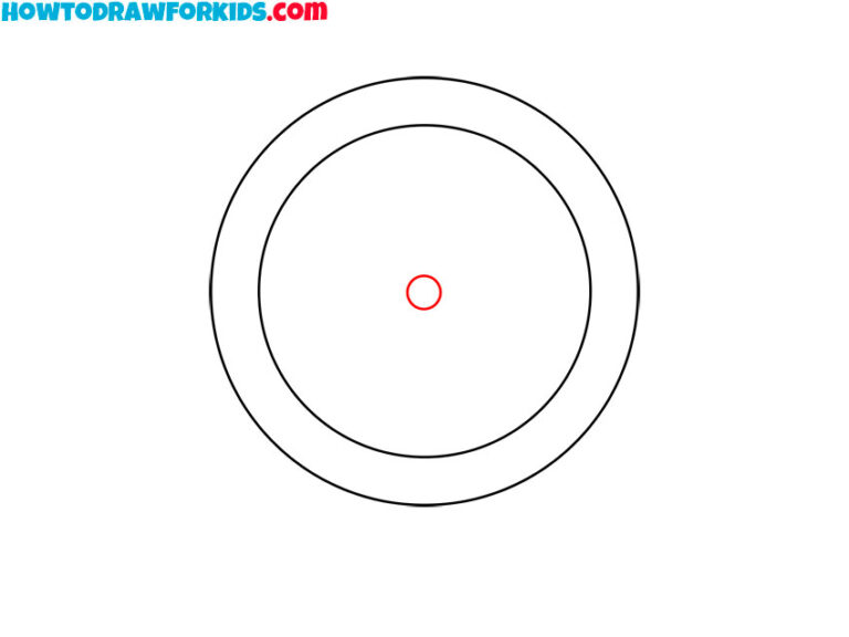 How to Draw a Ferris Wheel - Easy Drawing Tutorial For Kids