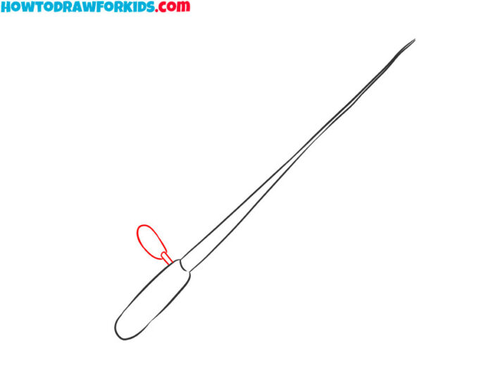 How to Draw a Fishing Pole - Easy Drawing Tutorial For Kids