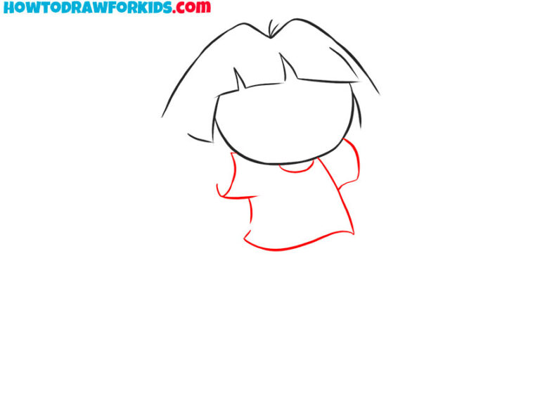 How to Draw Dora - Easy Drawing Tutorial For Kids