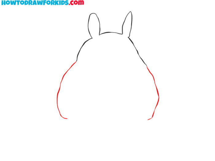 How to Draw Totoro - Easy Drawing Tutorial For Kids