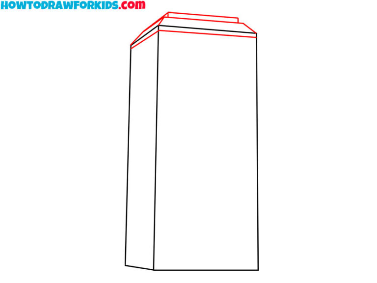 How to Draw a Skyscraper - Easy Drawing Tutorial For Kids