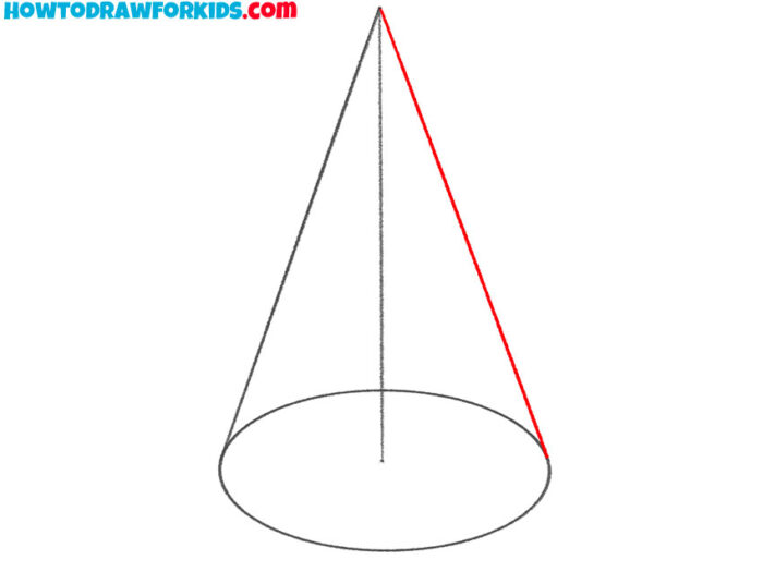 How to Draw a Cone - Easy Drawing Tutorial For Kids
