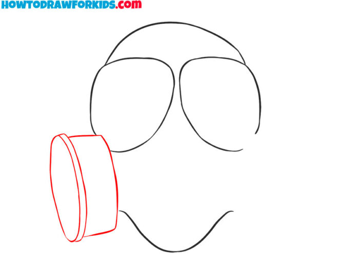 How to Draw a Gas Mask - Easy Drawing Tutorial For Kids
