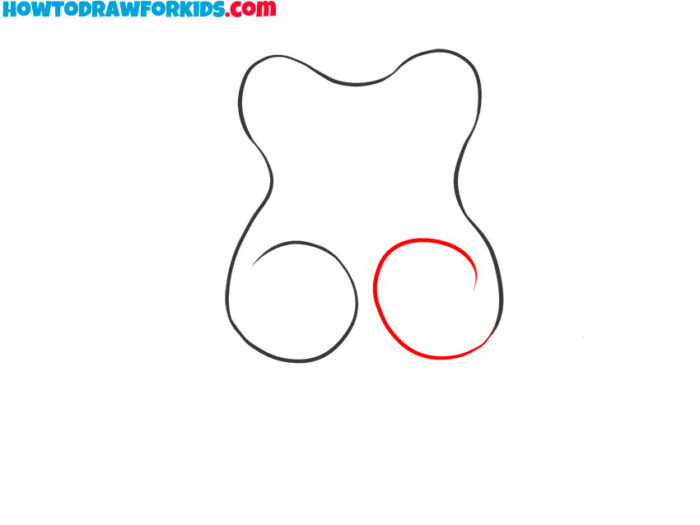 How to Draw a Gummy Bear - Easy Drawing Tutorial For Kids