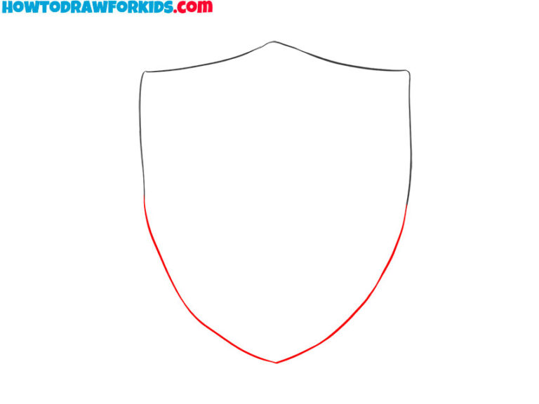 How to Draw a Shield - Easy Drawing Tutorial For Kids
