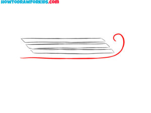 How to Draw a Sledge - Easy Drawing Tutorial For Kids