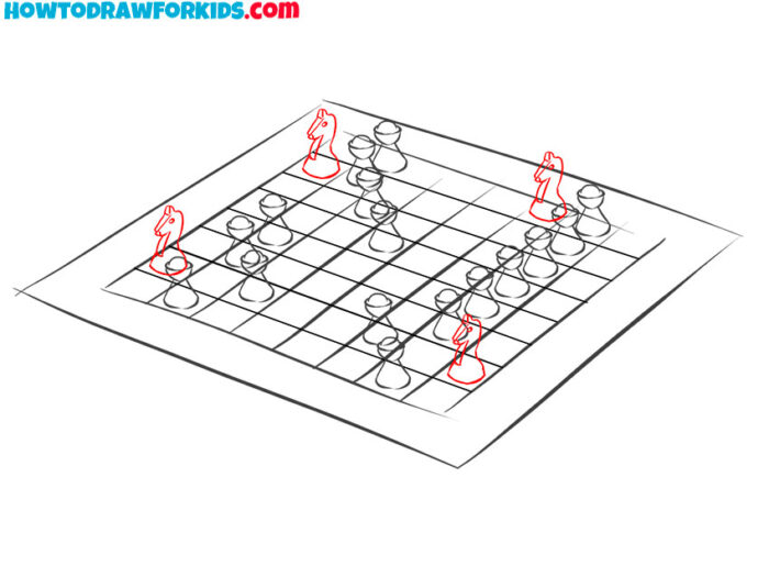 How to Draw Chess - Easy Drawing Tutorial For Kids