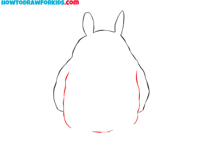 How to Draw Totoro - Easy Drawing Tutorial For Kids