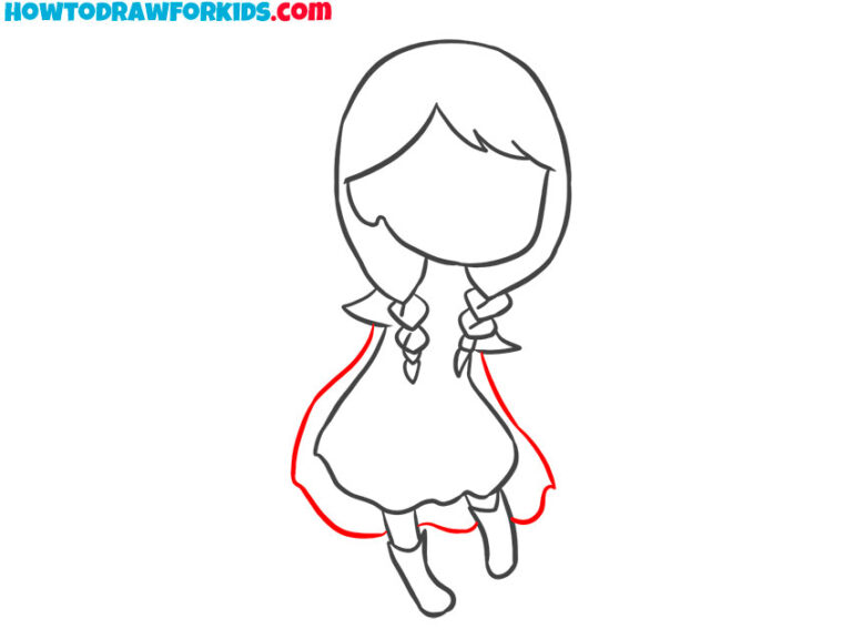 How to Draw Anna from Frozen - Easy Drawing Tutorial For Kids