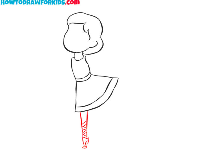 How to Draw a Dancer - Easy Drawing Tutorial For Kids