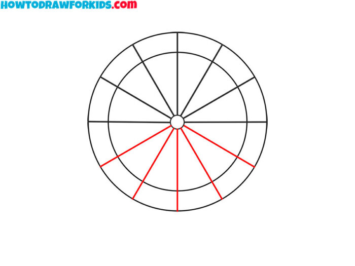 How to Draw a Ferris Wheel - Easy Drawing Tutorial For Kids