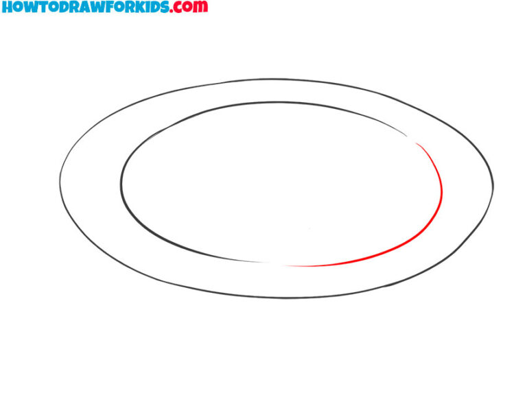 How to Draw a Plate - Easy Drawing Tutorial For Kids