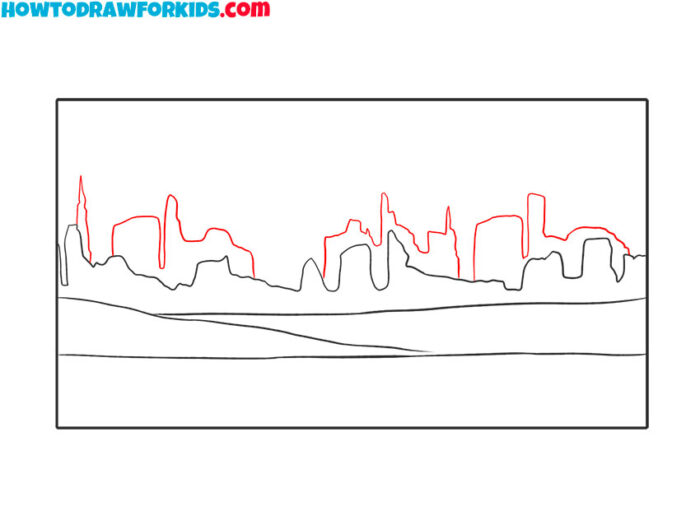 How to Draw a Park - Easy Drawing Tutorial For Kids