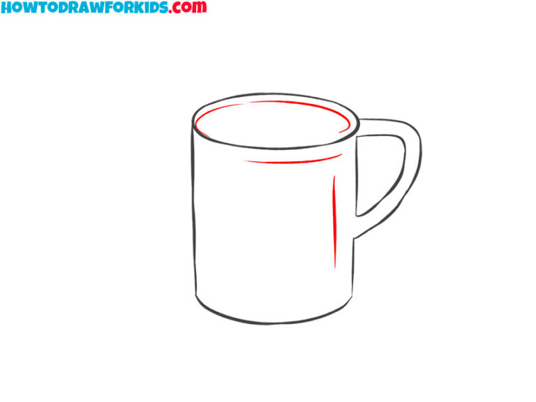 How to Draw a Mug - Easy Drawing Tutorial For Kids