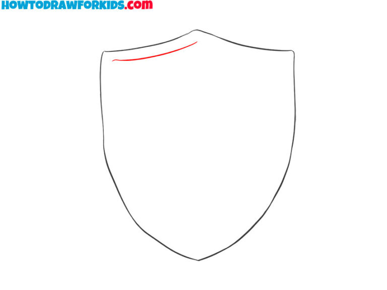 How to Draw a Shield - Easy Drawing Tutorial For Kids