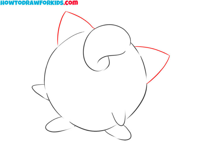How to Draw Jigglypuff - Easy Drawing Tutorial For Kids