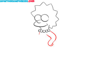 How to Draw Lisa Simpson - Easy Drawing Tutorial For Kids