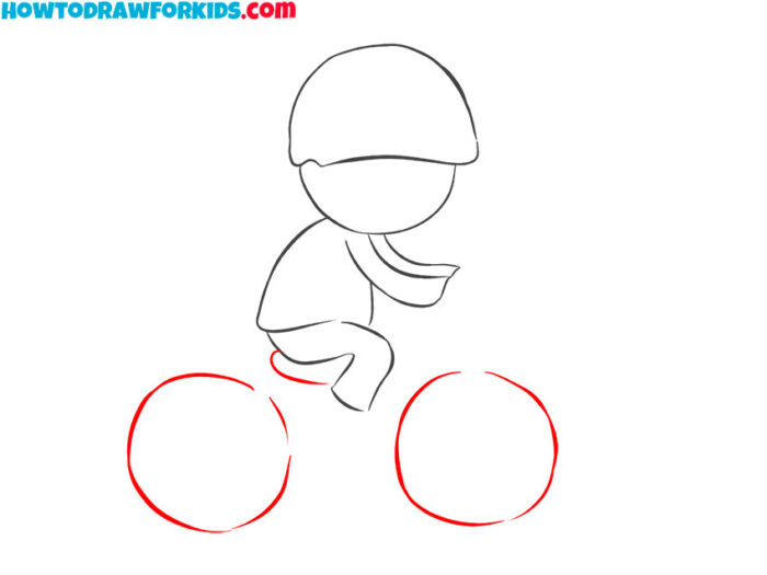How to Draw a Kid on a Bike - Easy Drawing Tutorial For Kids