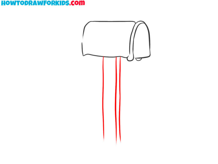 How to Draw a Mailbox - Easy Drawing Tutorial For Kids