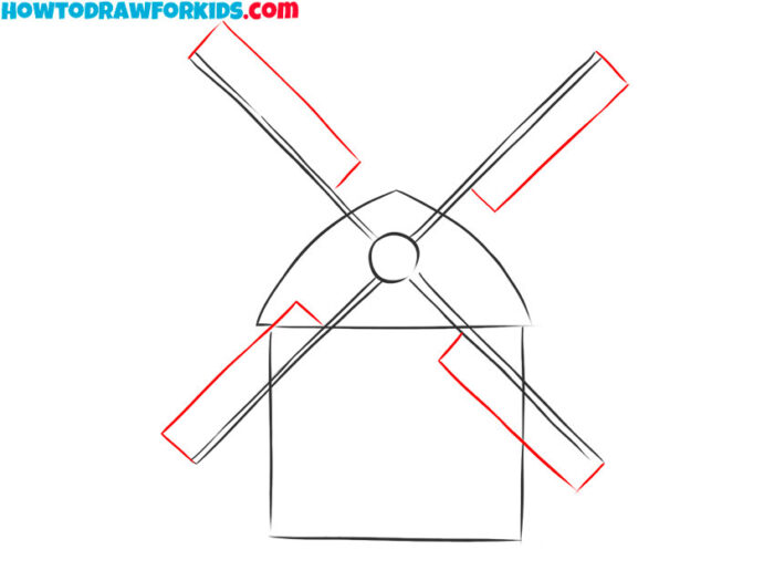 How to Draw a Windmill - Easy Drawing Tutorial For Kids