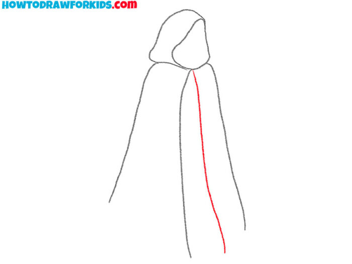 How to Draw a Cloak - Easy Drawing Tutorial For Kids