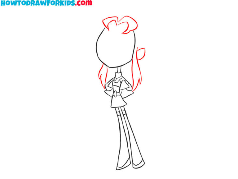 How to Draw Starfire - Easy Drawing Tutorial For Kids