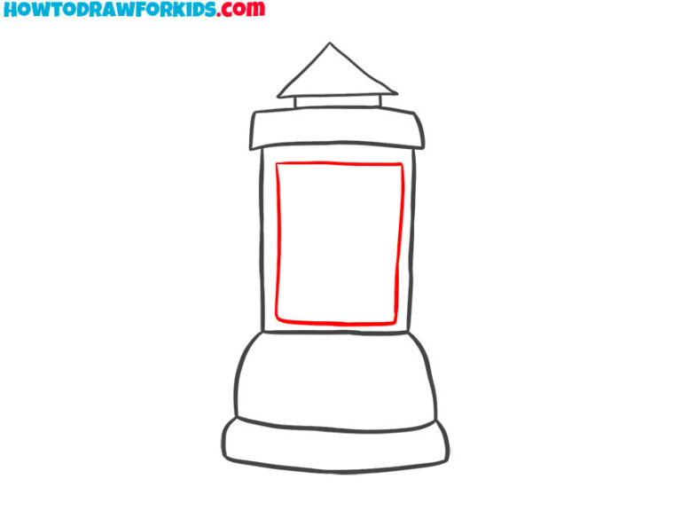 How to Draw a Lantern - Easy Drawing Tutorial For Kids