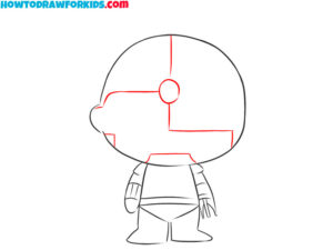 How to Draw Cyborg - Easy Drawing Tutorial For Kids