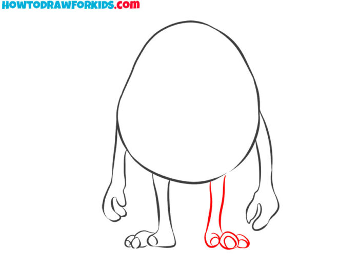 How to Draw Mike Wazowski - Easy Drawing Tutorial For Kids