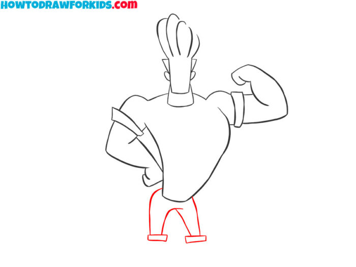 How to Draw a Muscular Man - Easy Drawing Tutorial For Kids